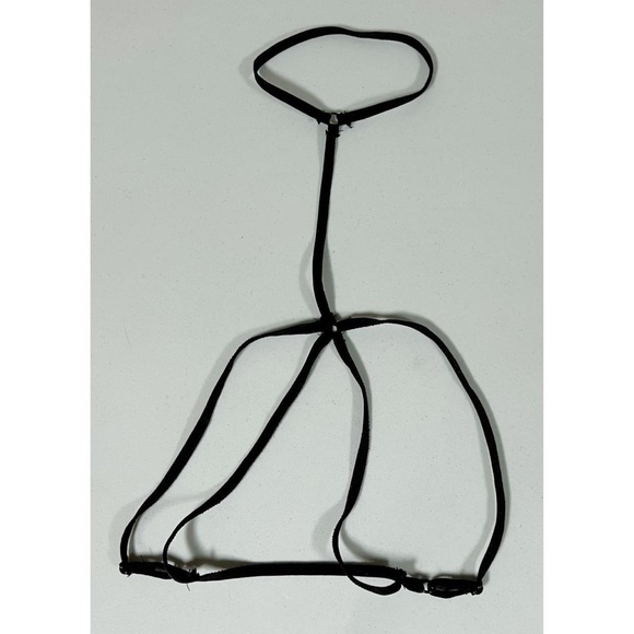 Accessories | Black Choker Bodyharness Bondage Lingerie Bra Accessory ...
